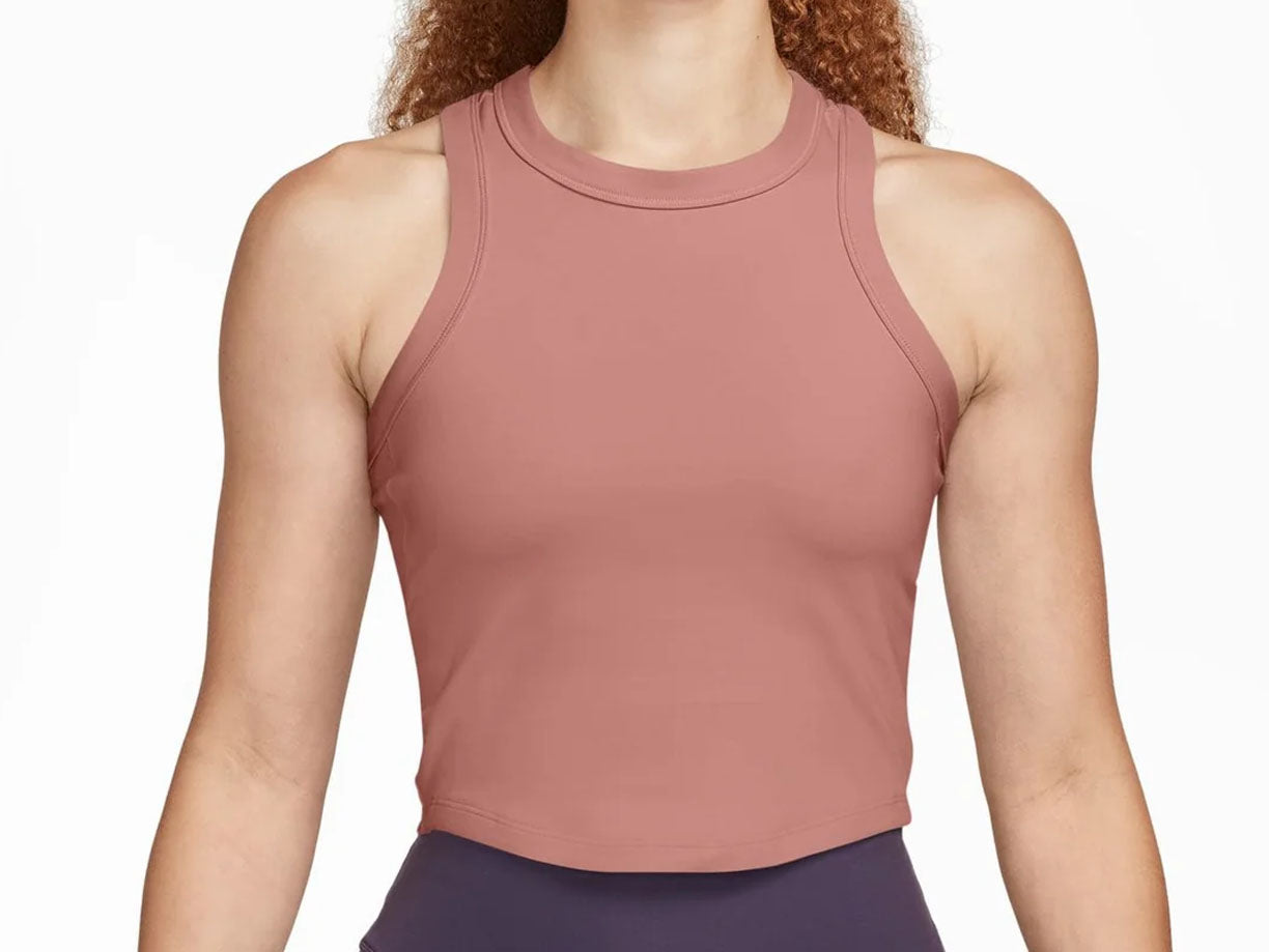 Women's Nike One Fitted Crop Tank - FN2806-685 – =PR= Run & Walk