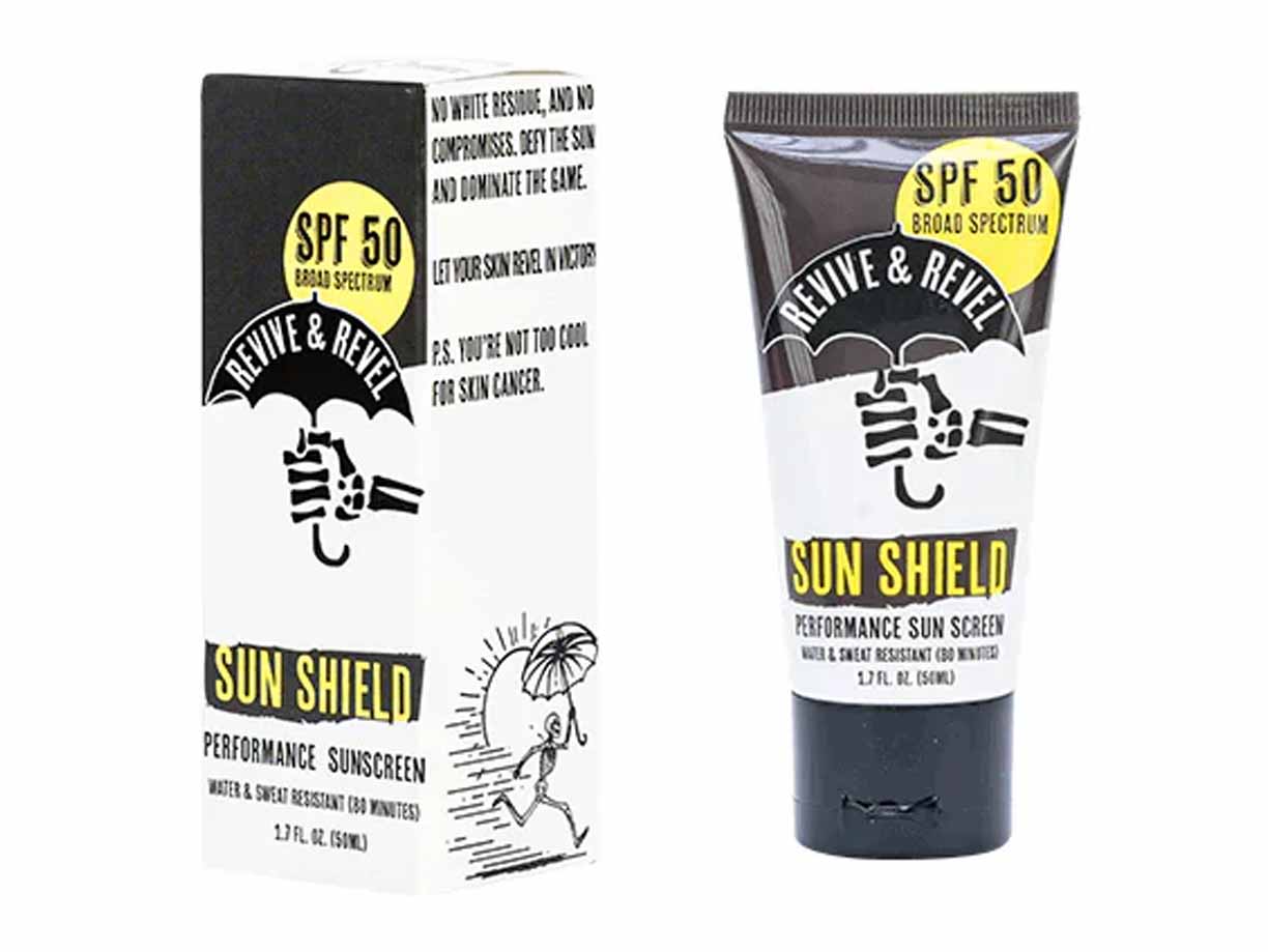 Revive and Revel Sun Shield SPF Sun Screen - RRSSLT50 – =PR= Run & Walk