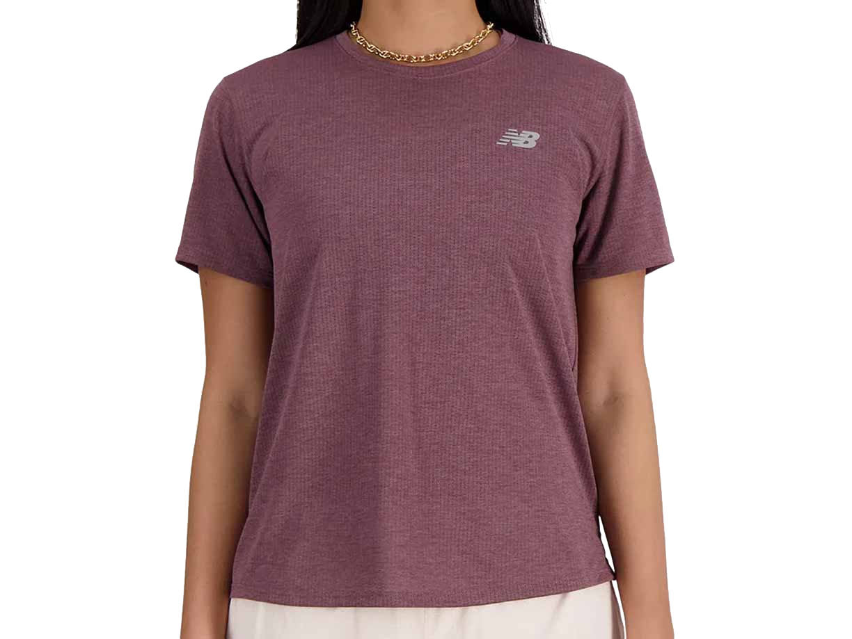 Women's New Balance Athletics T-Shirt - WT41253-LRC – =PR= Run & Walk